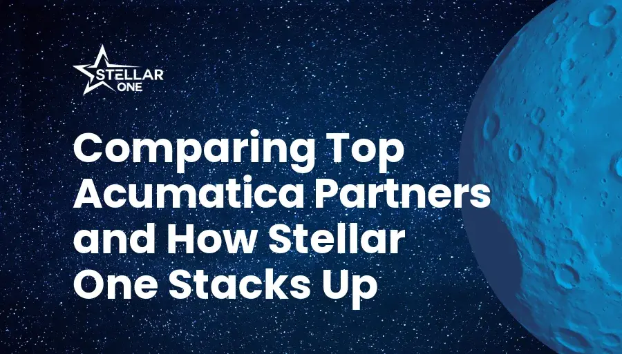 Comparing Acumatica Partners | Stellar One